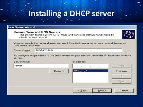 Ppt Dynamic Host Configuration Protocol Powerpoint Presentation Free