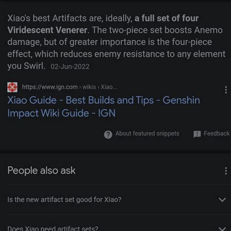 This Is The True Aranara Xiao R Xiaomains