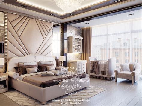 Арт деко в интерьере спальни Студия Анжелики Прудниковой Дзен