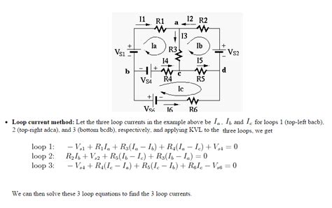 Mesh Analysis With 3 Loops Electrical Engineering Stack Exchange