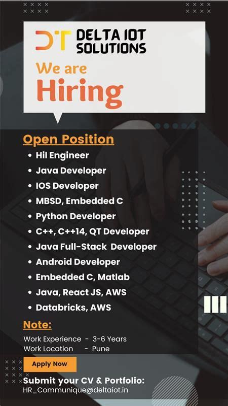 Narendar Reddy On Linkedin Hello Connections We Have Following Open Positions For Our Pune And