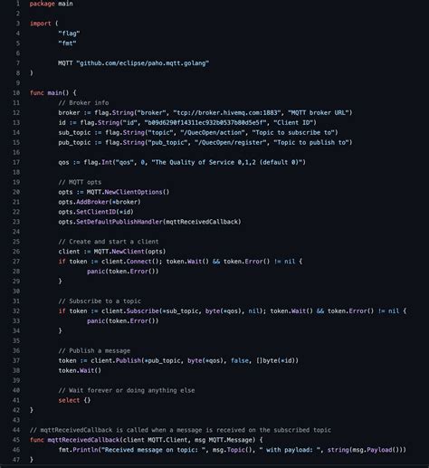 Quecopen Golang Development Guide