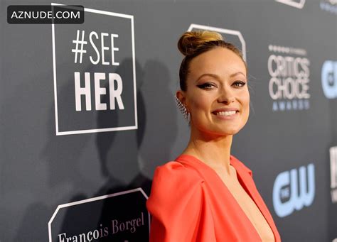 Olivia Wilde Braless At The25th Annual Critics Choice Awards Aznude