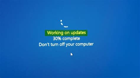 Working On Updates Stuck Or Slow Windows