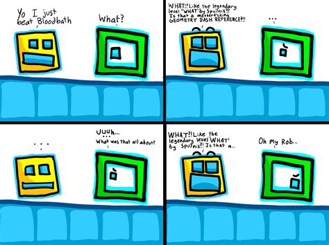 POV You Meet A GD Player In The Wild R Geometrydash