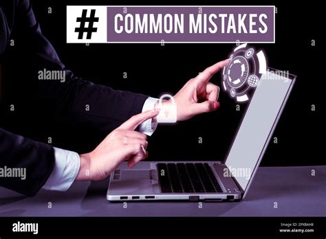 Writing Displaying Text Common Mistakes Internet Concept Actions That