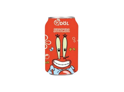 Qdol Spongebob Lychee Sparkling Drink 330ml Chn Americké Asijské Evropské Sladkosti Pepis Shop