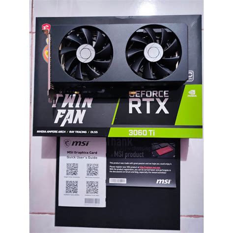 Jual Msi Geforce Rtx Ti Twin Fan Oc Gb Shopee Indonesia