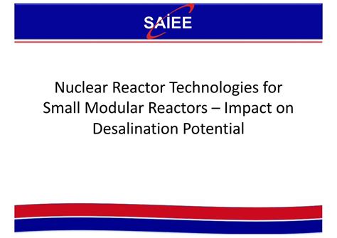 Pdf Nuclear Reactor Technologies For Small Modular Reactors Dokumen Tips