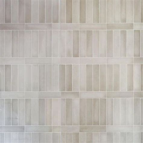 Makoto 25x10 In Kumo Grey Tile Design By Lindseybrookedesign