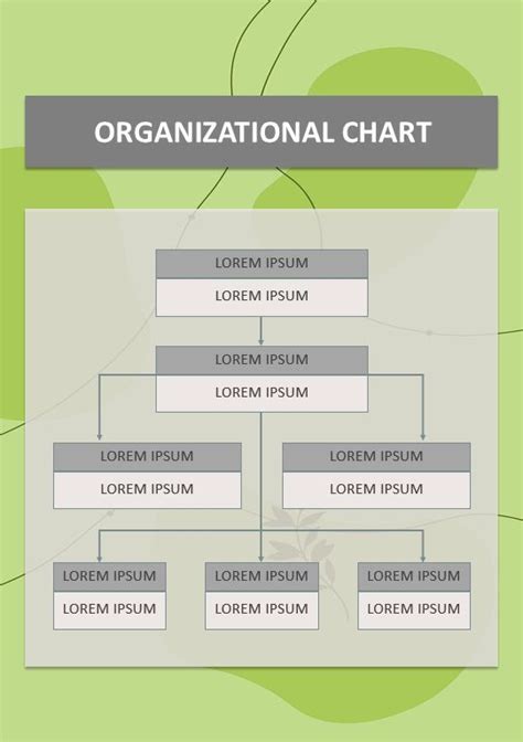 Template Struktur Organisasi Aesthetic Ppt Green