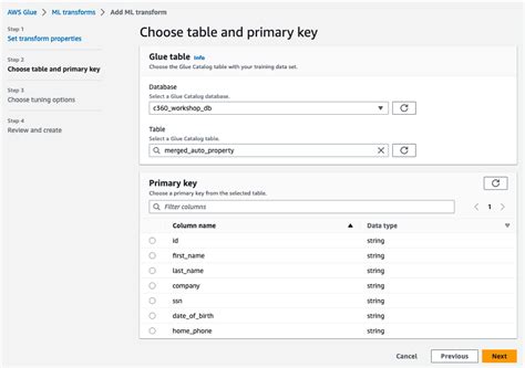 Harmonize Data Using AWS Glue And AWS Lake Formation FindMatches ML To Build A Customer View