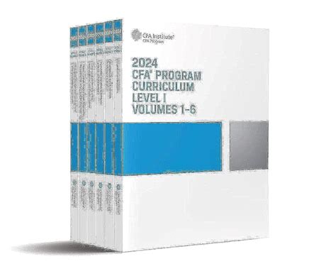Buy 2024 CFA Program Curriculum Level I Box Set Quantitative Methods Economics Portfolio