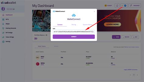 Setting Up Walletconnect Documentación De La Wax Blockchain