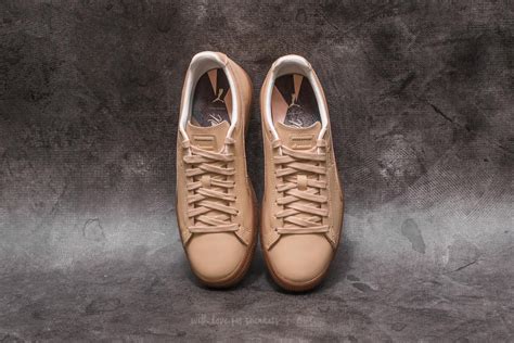 Men S Shoes Puma Clyde Veg Tan Naturel Natural Vachetta Tan Footshop