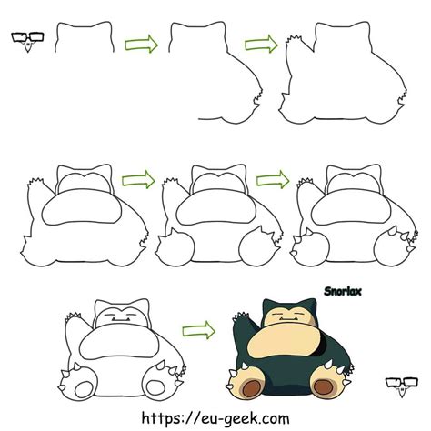 How To Draw Snorlax Artofit