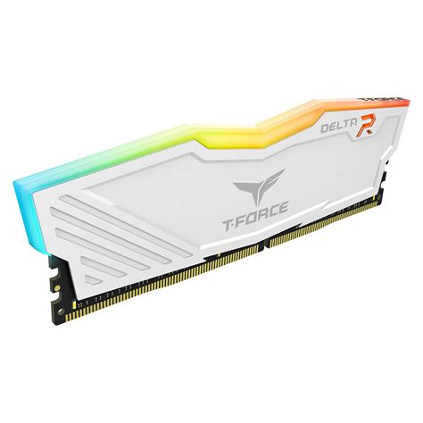 Delta Rgb Ddr4 Desktop Memory White 8gb 1x8gb 3200mhz Cl16 Teamgroup