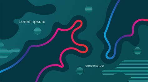 동적 색상 모양과 파도 흐르는 유체 모양이 있는 그라데이션 추상 배너 벡터 배경 0명에 대한 스톡 벡터 아트 및 기타 이미지