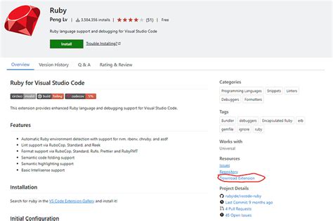 Vscode Ruby Extension No Longer Mantained Developer Announcements