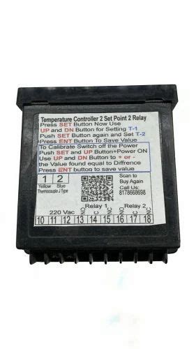 Mcs On Off 2 Set Point Temperature Controller At ₹ 2800 Piece In Faridabad Id 26828994662