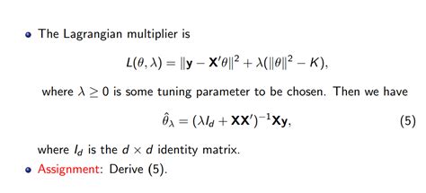 solved the lagrangian multiplier is