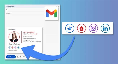 How To Add Social Icons To Your Gmail Email Signature Gimmio