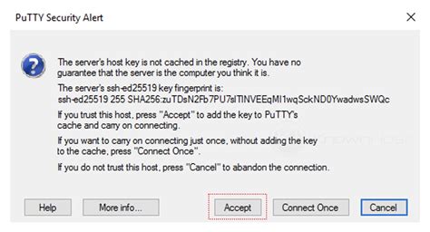 How To Connect With Ssh Knownhost