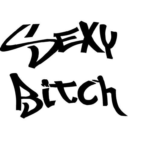 Sticker Sexy Bitch Sticker Haus