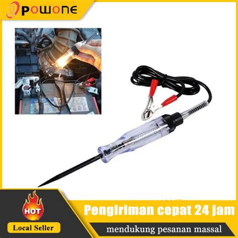 6 24v Dc Car Truck Voltage Circuit Tester Car Test Voltmet Long Probe Pen Light Bulb Automobile