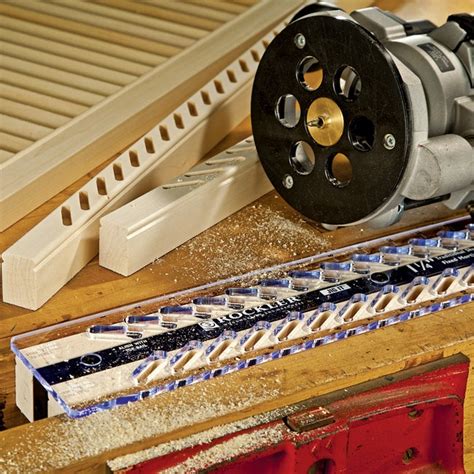 1 1 4 In Louver Shutter Template Set And Downloadable Plan Rockler Woodworking And Hardware