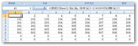 关于excel里index函数和row函数的用法 Csdn社区