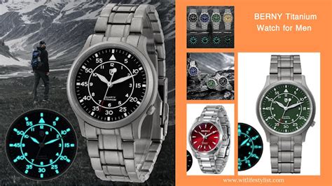 BERNY Titanium: A Stylish and Slim Watch Built for Everyday Life - Wit ...