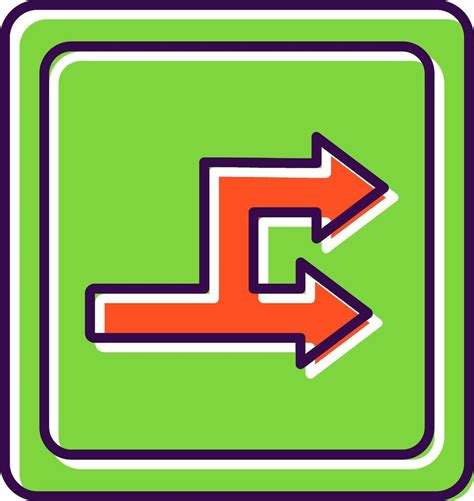 Bidirectional Filled Icon 42185048 Vector Art At Vecteezy