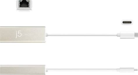 J Create Usb Type C Gigabit Ethernet Adapter Usb Bus Powered Windows And Mac Compatible