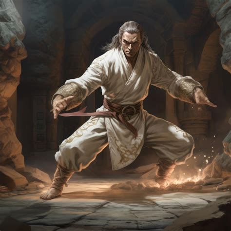 premium photo the stonewarrior unleashing martial prowess in the
