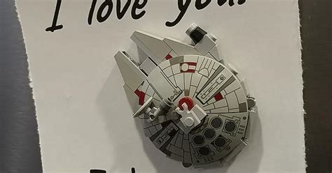 Make A Lego Mini Millennium Falcon Fridge Magnet Album On Imgur