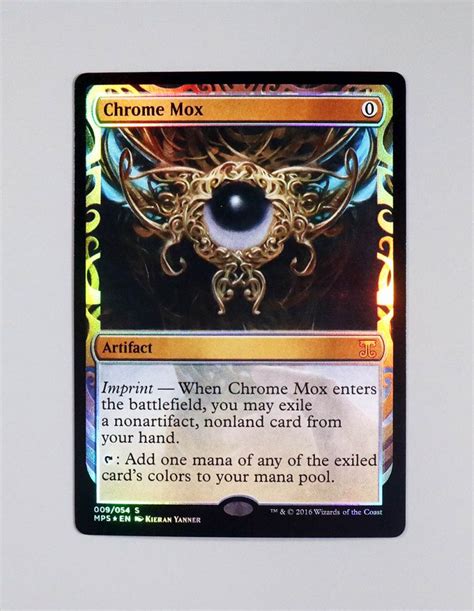 Chrome Mox Foil From Kaladesh Inventions Mps Mtg Proxy Magic Cardplus