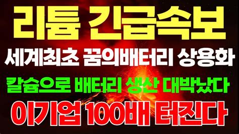 상한가 2차전지 세계 1위 이 기업은 포스코홀딩스 보다 더 많이 오를 겁니다 2차전지관련주 에코프로비엠 주식전망