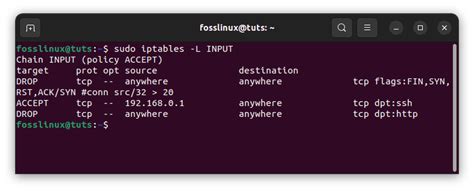 Understanding Iptables Chains And Targets In Linux Firewall