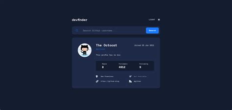 GitHub Bocarw Github User Search