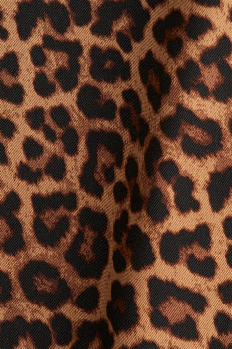 Рокля от габардин Тъмнобежов Леопардова шарка ЖЕНИ Handm Bg