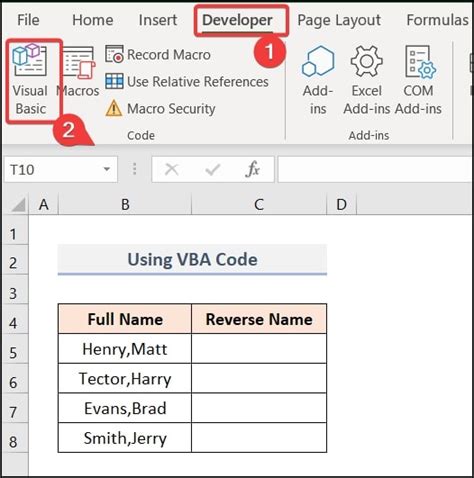 How To Reverse Names In Excel The Best Possible Ways Earn And Excel