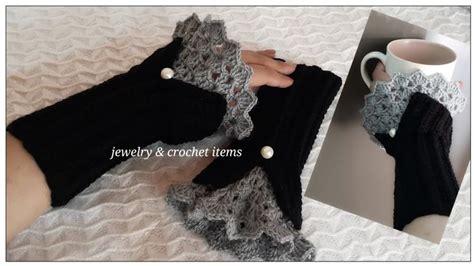 Crochet Victorian Gloves Tutorial Part 2 Goth Accessories To Crochet