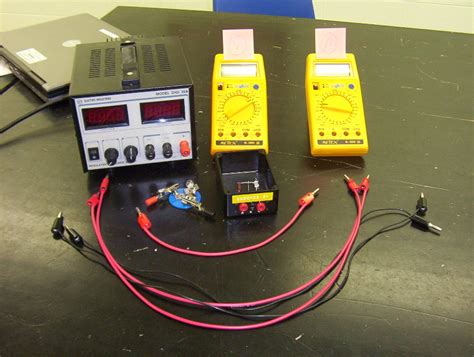Physics Lab Setup Instructions Ohm S Law Spring