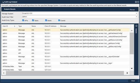 File Audit Log Analyzer  Osnexus Online Documentation Site