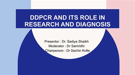 Droplet Digital Pcr And Its Applications Pptx