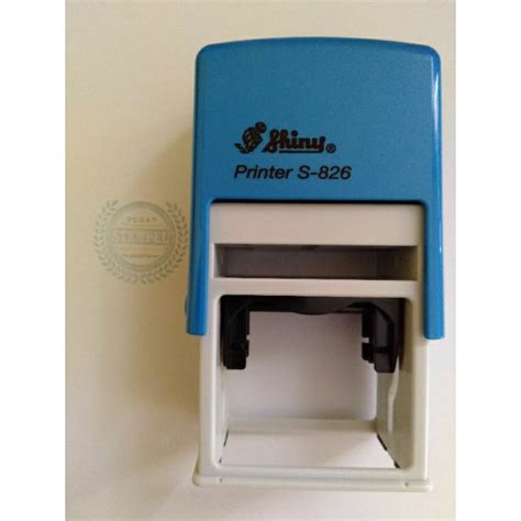 Jual Stempel Shiny S826 S 826 Free Costum Design Tulisan Shopee Indonesia