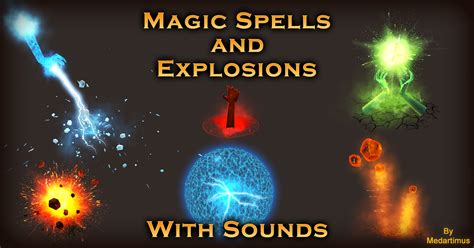 Magic Spells And Explosions Vfx Particles Unity Asset Store