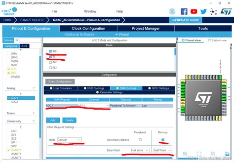 Stm32f103c8t6 Cubemx配置adc中断方式mob6454cc6f27a3的技术博客51cto博客