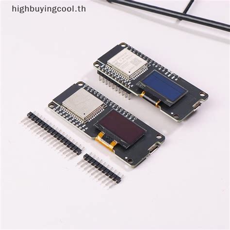 Hcth Wemos 096 นิ้ว Oled Esp32 โมดูล Wifi Cp2102 บอร์ดพัฒนาเครื่องมือร้อน Shopee Thailand